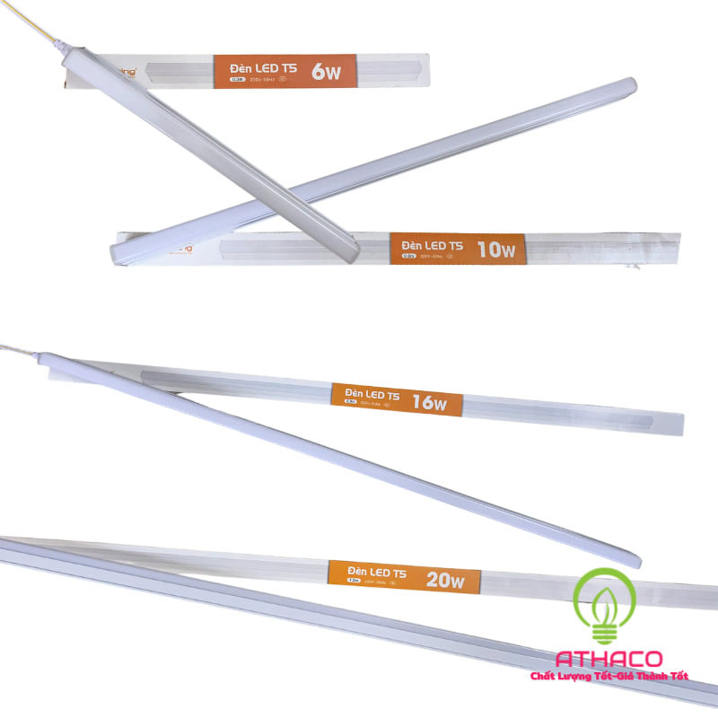 Đèn Tuýp Led T5 chính hãng, tiết kiệm điện - Athaco